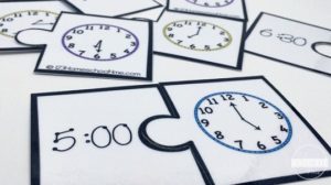 Puzzle para leer la hora | Diario Educación
