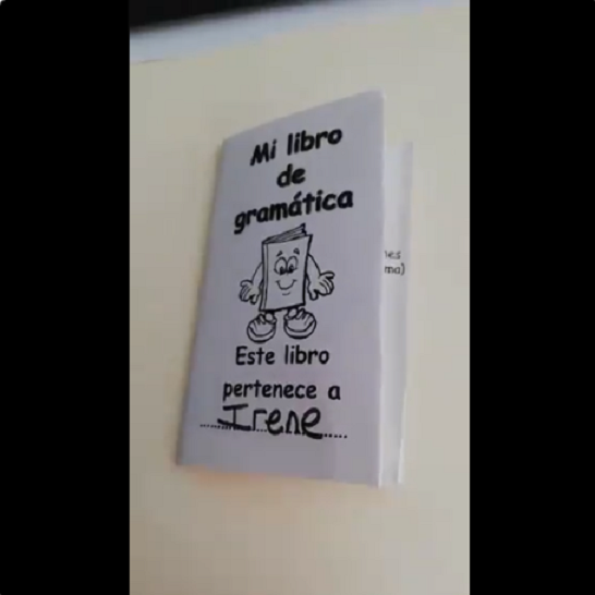 Mini libro de gramática PDF - Diario Educación