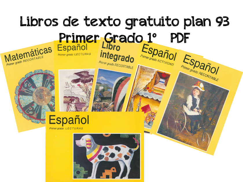 Libros De Texto Primer Grado Primaria Pdf 20232024 Conaliteg