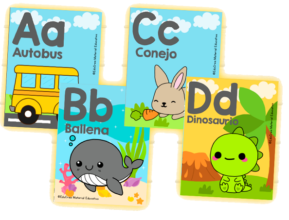Flash Cards ABC: Aprendizaje Divertido del Abecedario - Diario Educación
