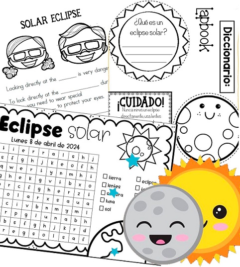 Hoja De Trabajo Sobre Eclipse Recomendaciones Para Observar El Eclipse
