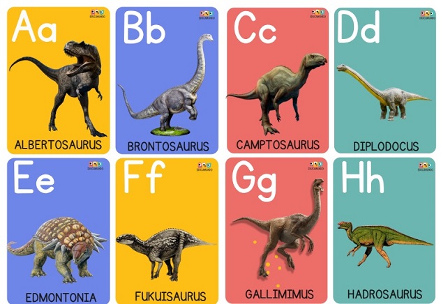 Abecedario de Dinosaurios Animado - Diario Educación