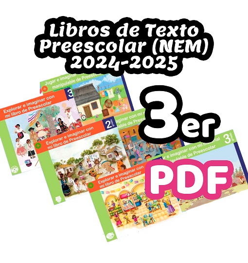 Libros de Texto Preescolar 3er grado PDF 2024-2025 - Diario Educación
