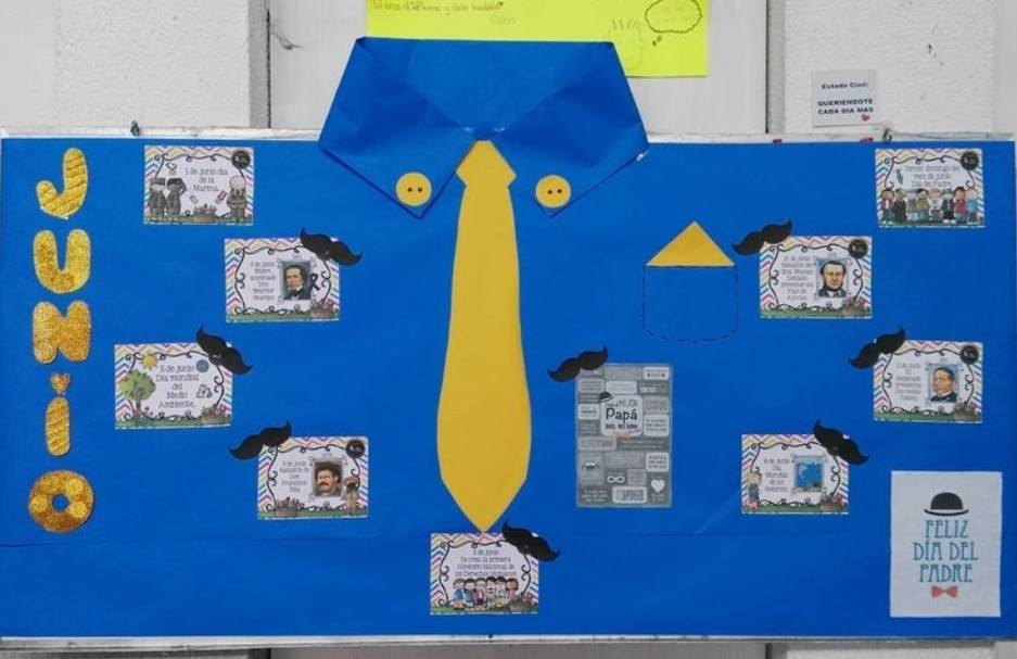 Ideas Creativas Para Tu Periódico Mural Del Día Del Padre En Junio