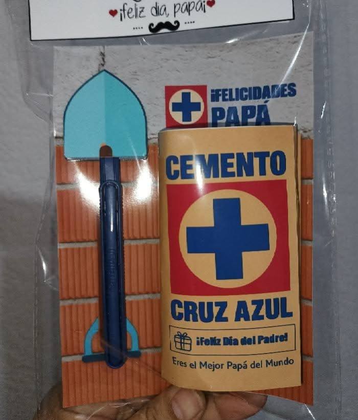 Tarjeta de cemento y pala para el Día del Padre - Diario Educación