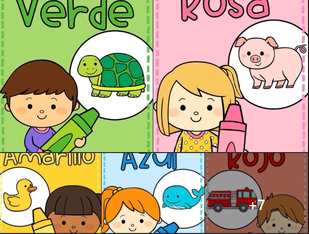 Láminas de los Colores para Preescolar: El Recurso Definitivo para un ...