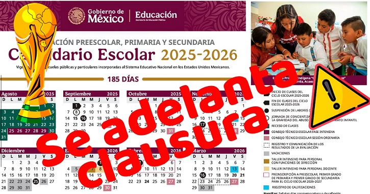 Calendario escolar 2025-2026: Cambios confirmados por la SEP y ...